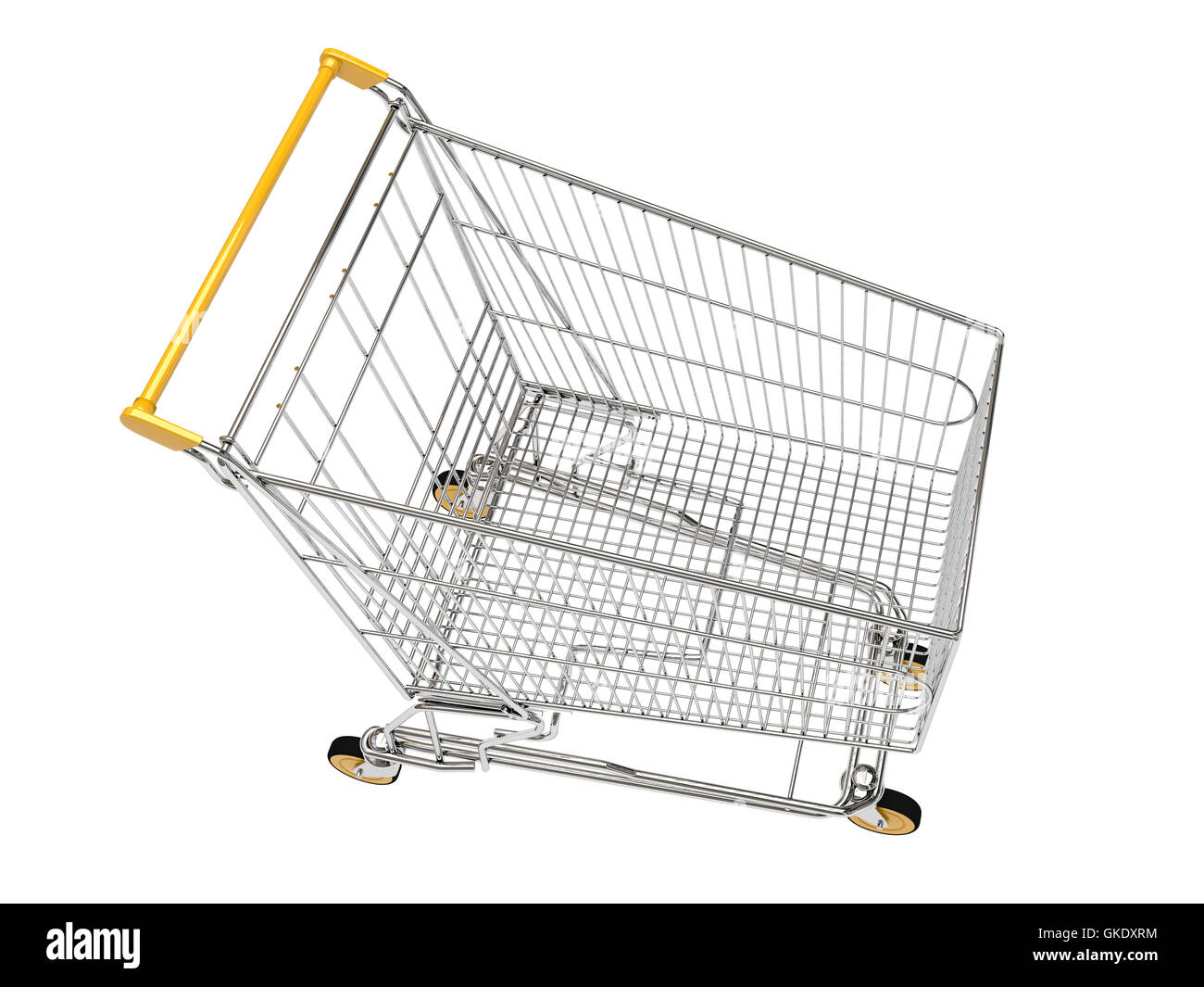 Shopping carts isolated Stock Photo - Alamy