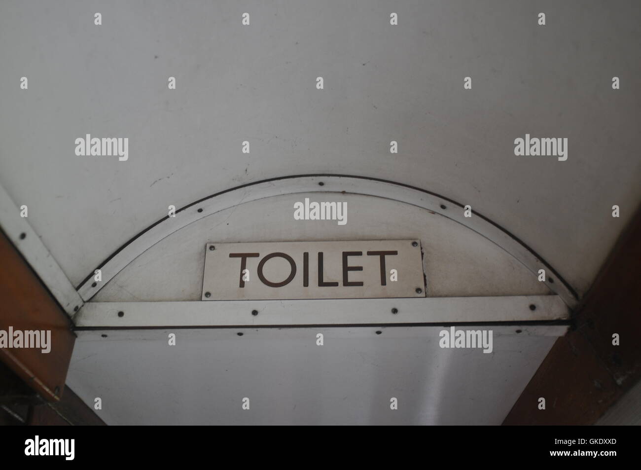 Old toilet sign hi-res stock photography and images - Alamy