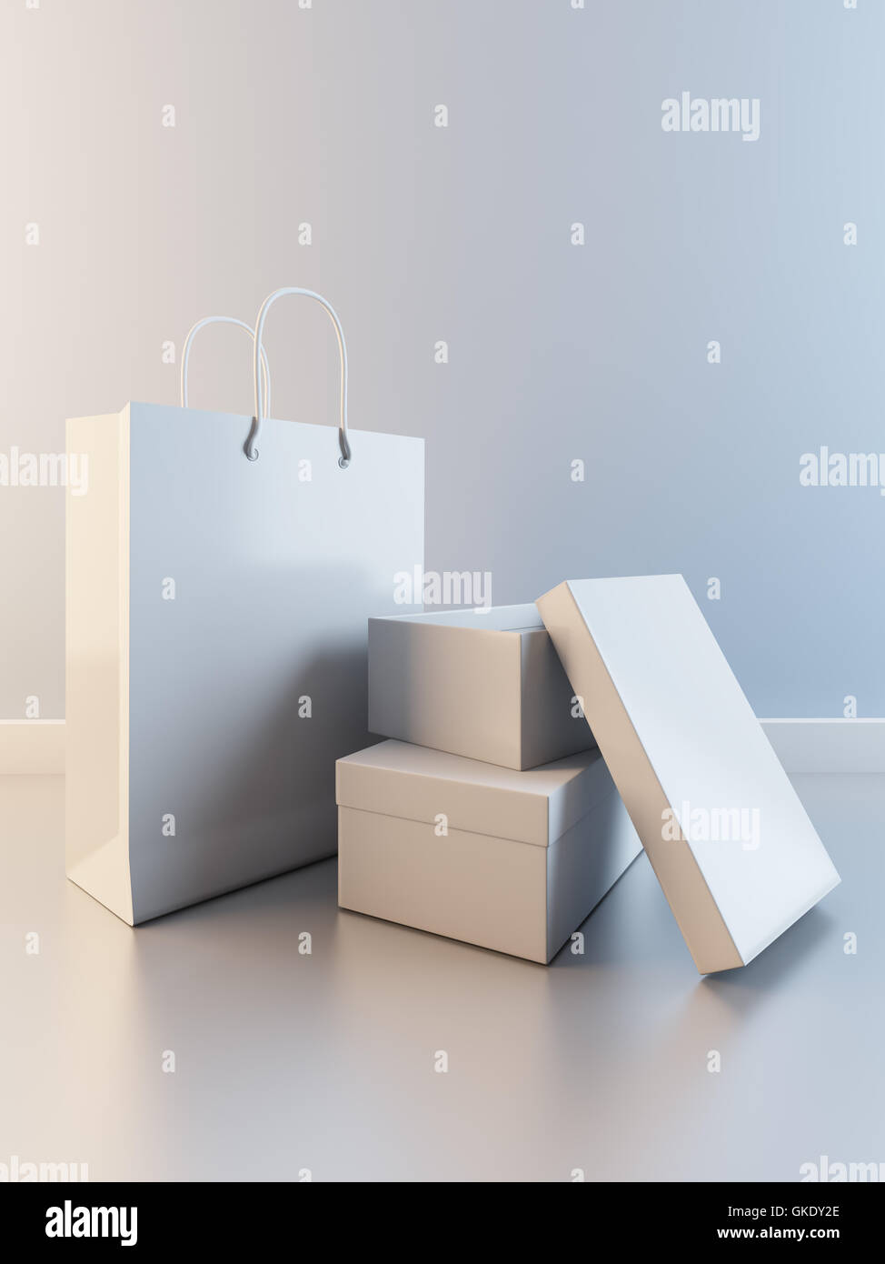 Bag of boxes hi-res stock photography and images - Alamy