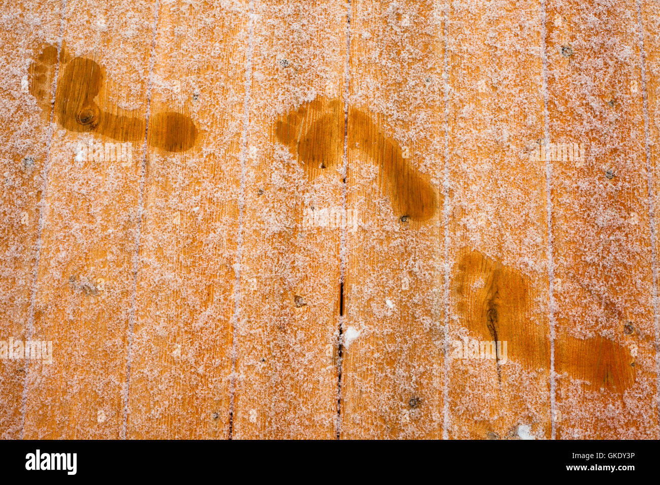 Human foot prints Stock Photo - Alamy
