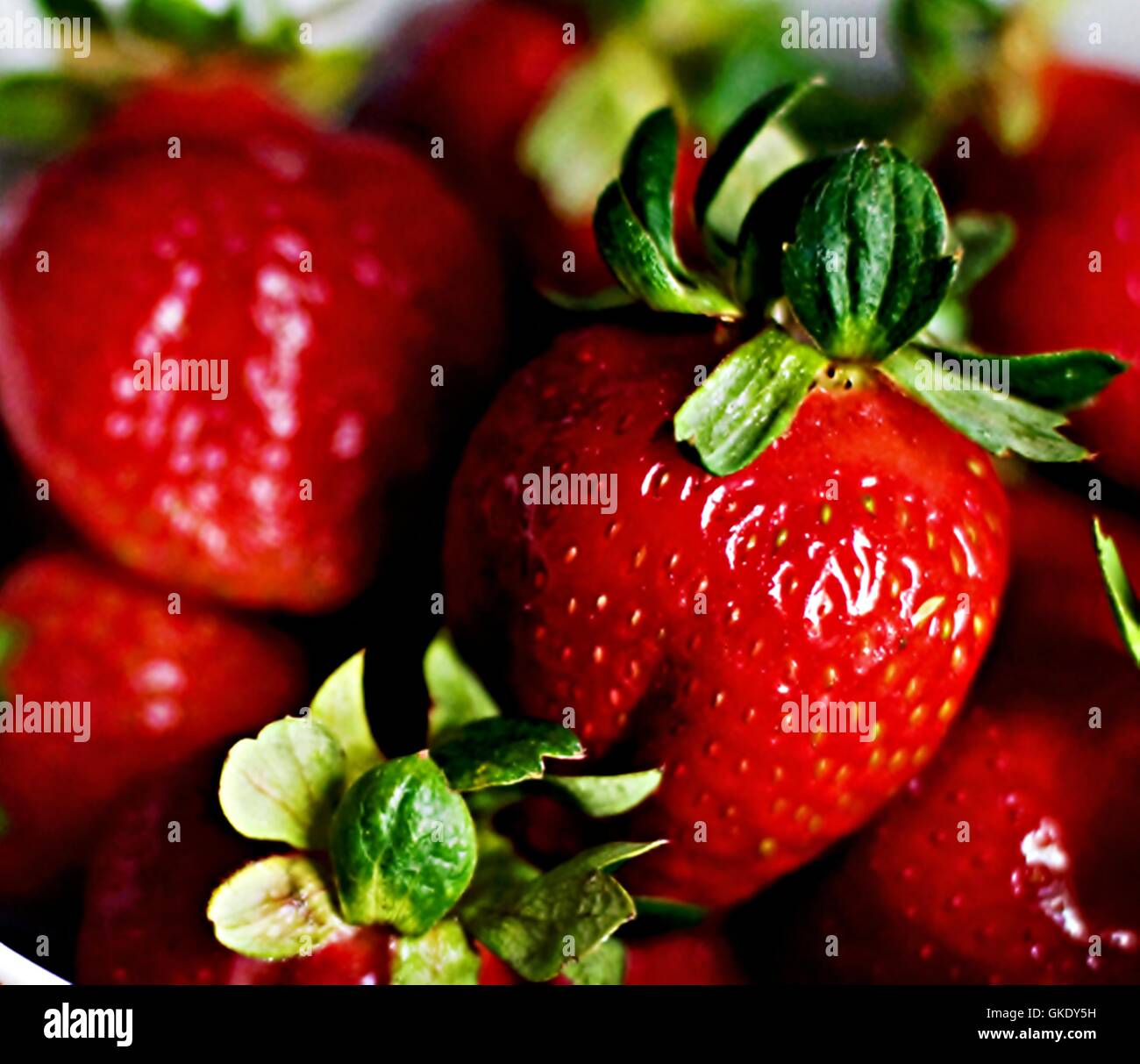 large red strawberry sweet Stock Photo - Alamy