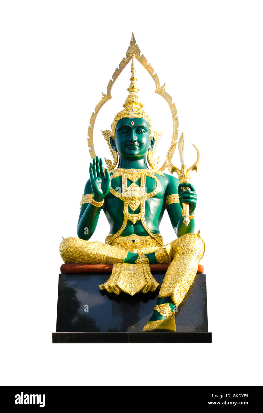 Sculpture of god indra Cut Out Stock Images & Pictures - Alamy