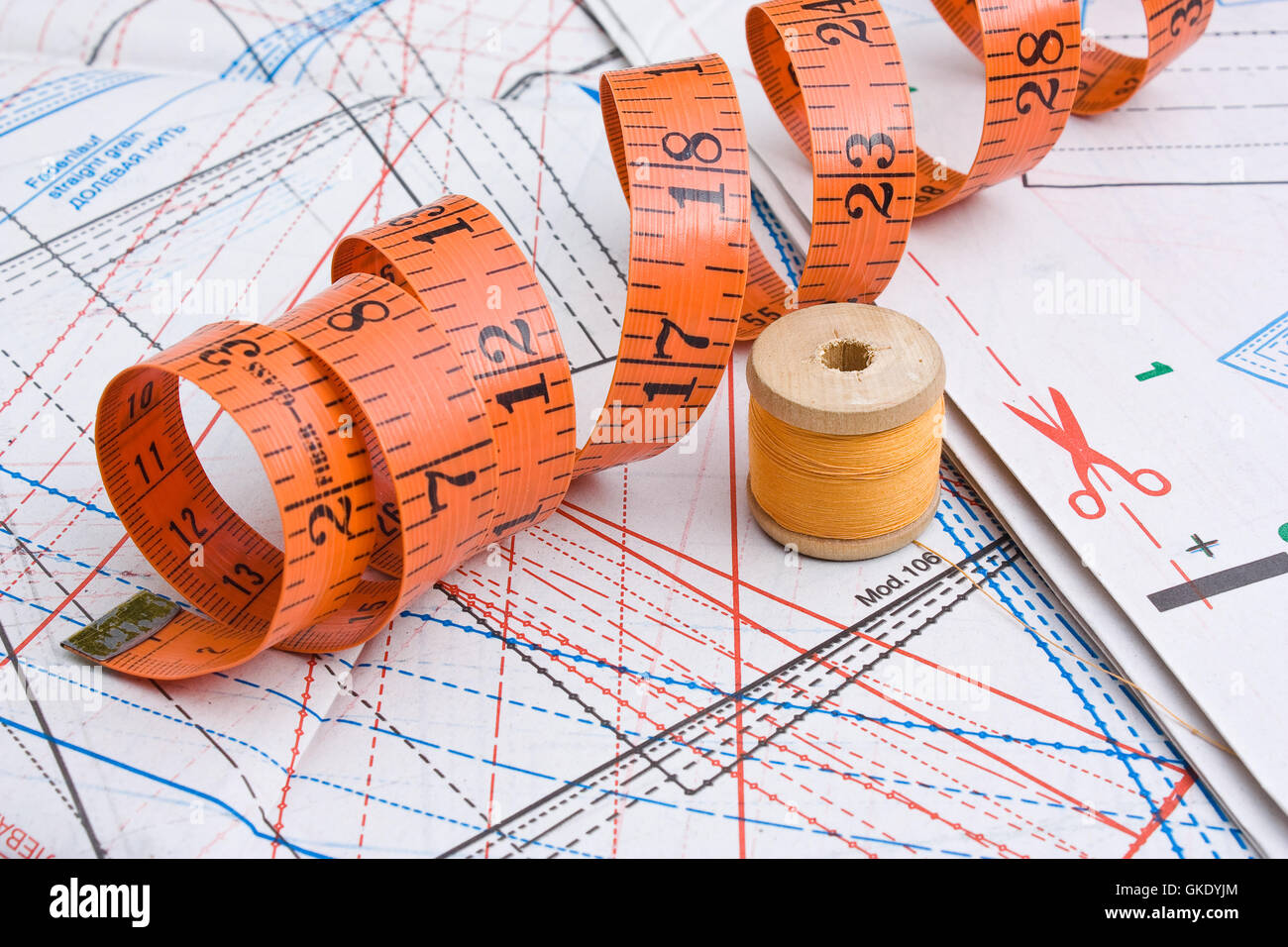 Sewing background hi-res stock photography and images - Alamy