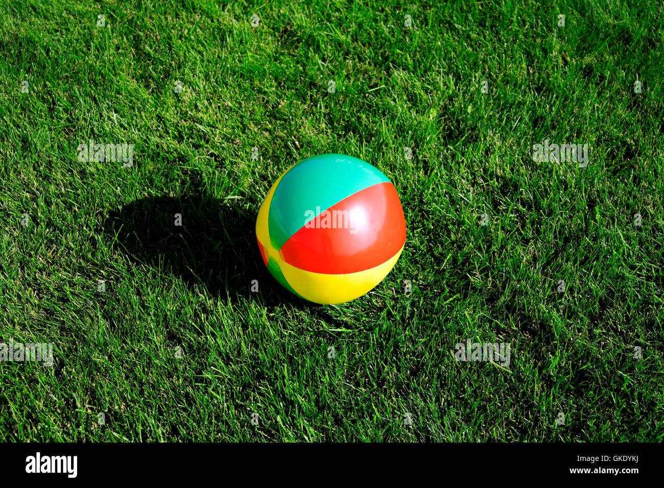 bright varicolored child's ball Stock Photo - Alamy