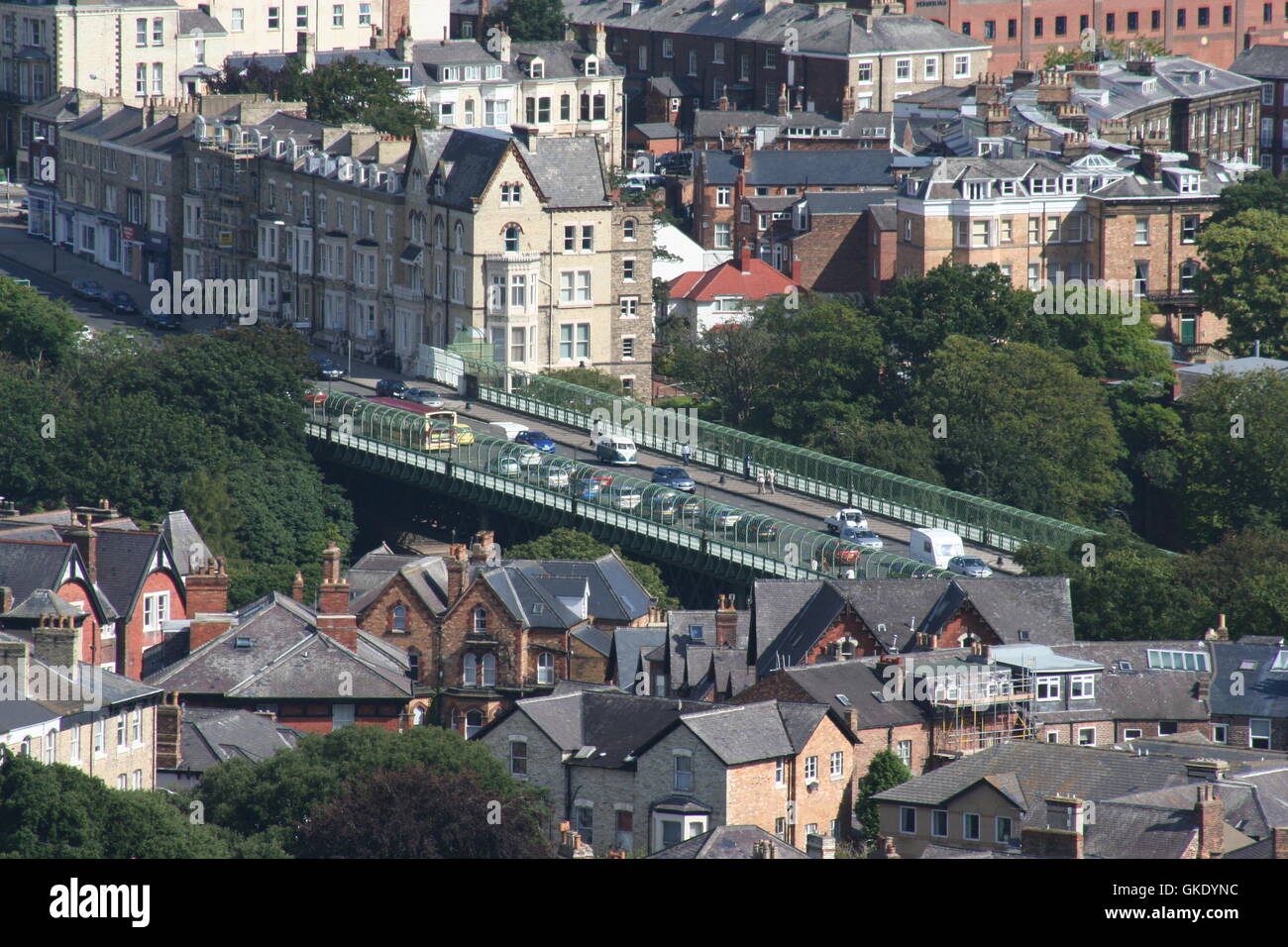Scarborough's Valley Bridge Stock Photo - Alamy