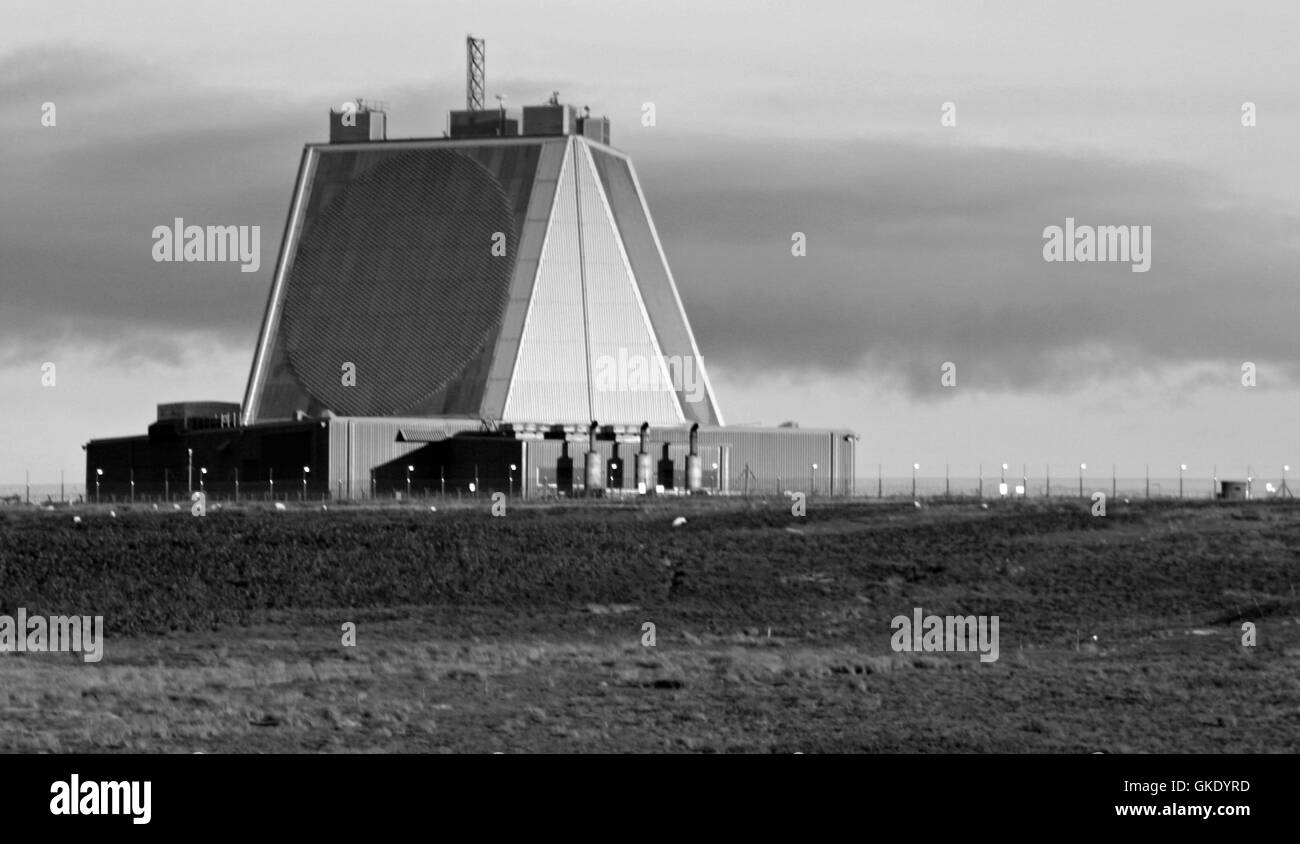 Raf fylingdales early warning station hi-res stock photography and ...