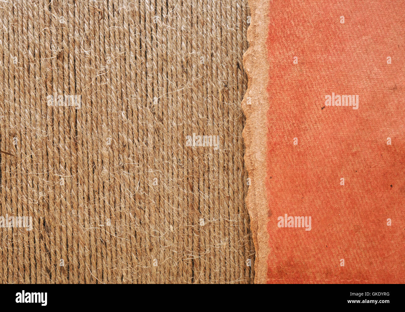 old paper with rope border Stock Photo - Alamy