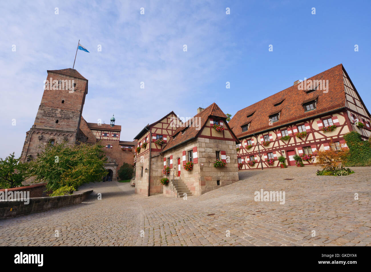 Nuremberg Castle (Kaiserburg Stock Photo - Alamy