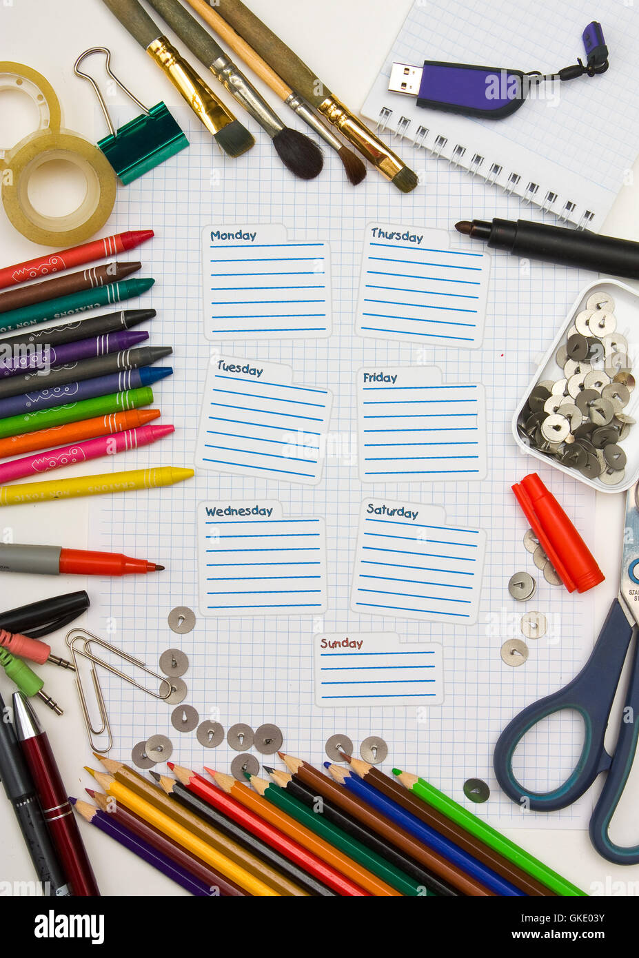 School diary hi-res stock photography and images - Alamy