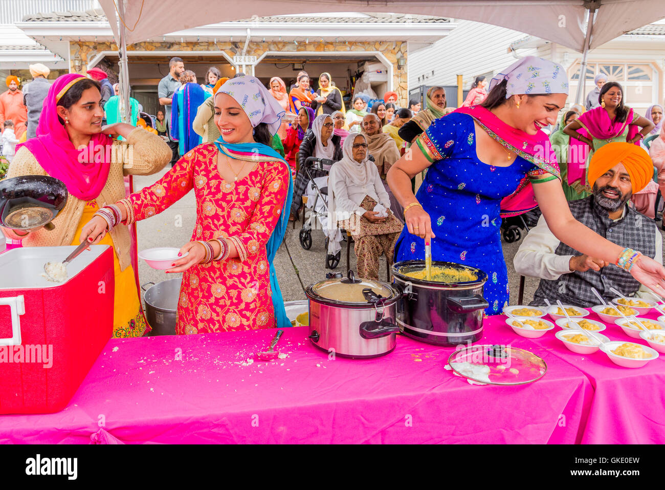 Sikh surrey vaisakhi celebration parade High Resolution Stock ...