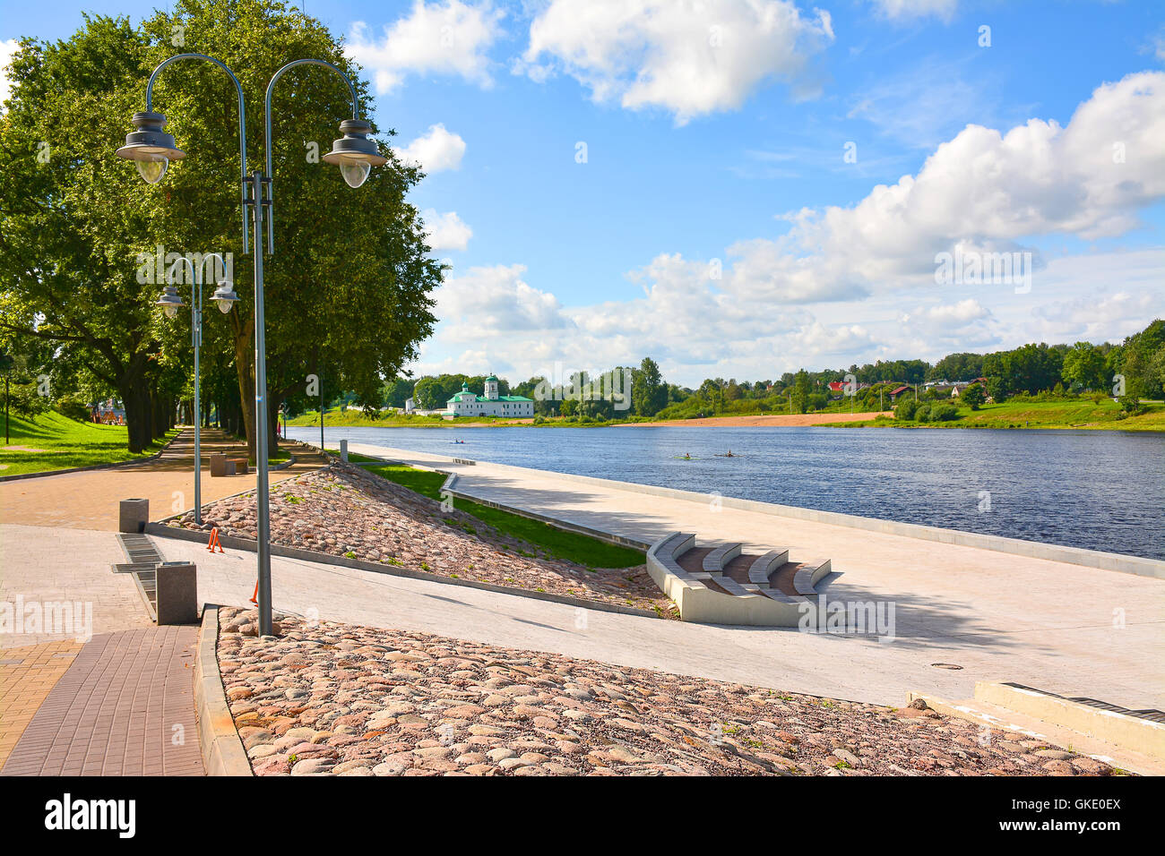 Summer stroll around the ancient city Stock Photo - Alamy