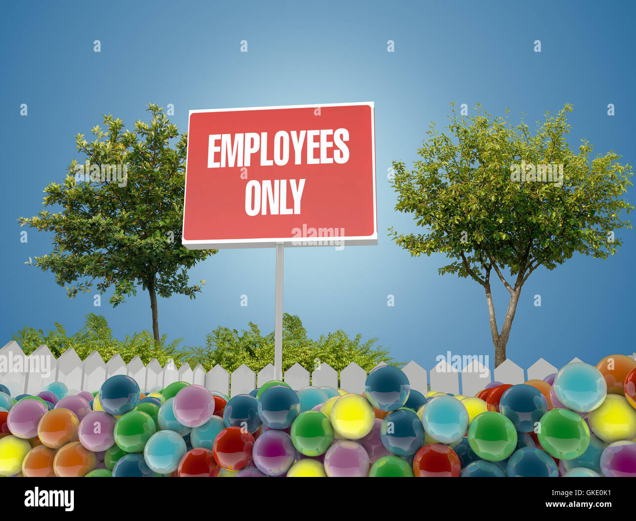 employees sing in kids playground Stock Photo - Alamy