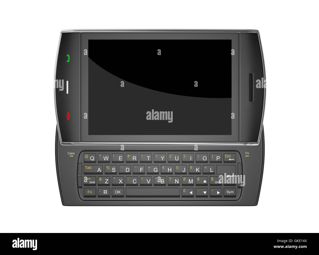 Black mobile smart phone Stock Photo - Alamy