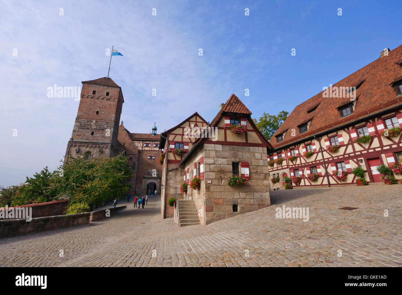 Nuremberg Castle (Kaiserburg Stock Photo - Alamy