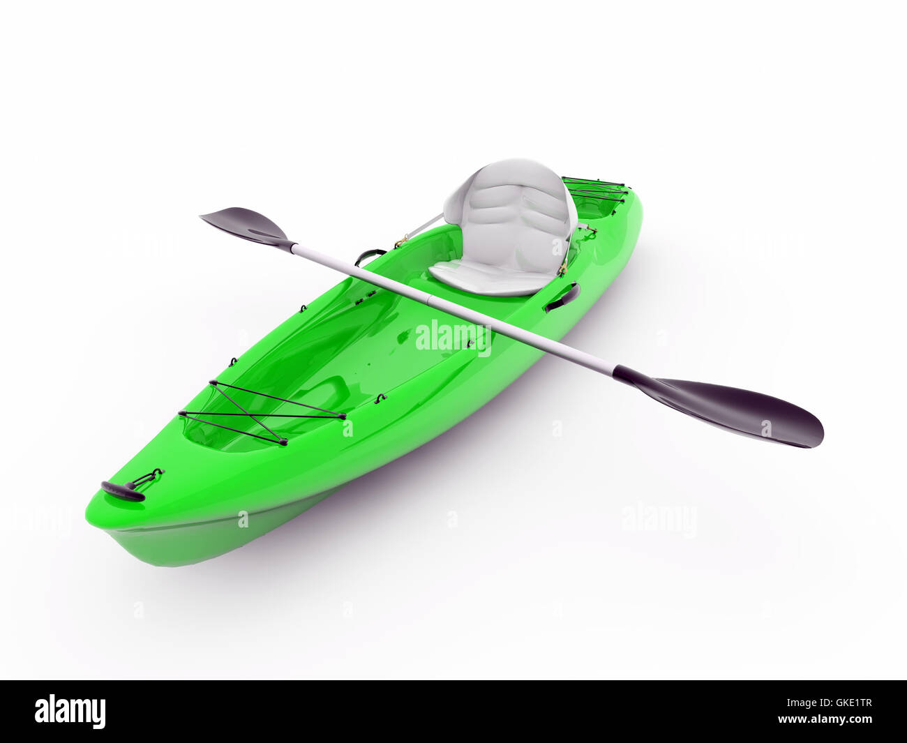 Bright green boat Cut Out Stock Images & Pictures - Alamy