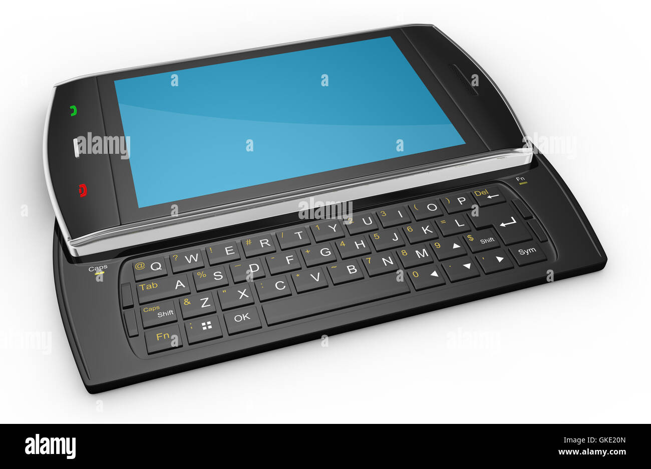Black mobile smart phone Stock Photo - Alamy
