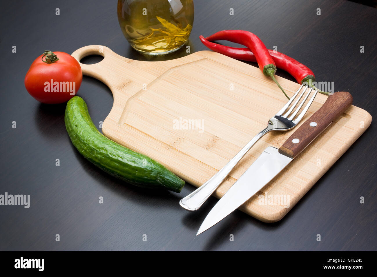vegetables and cooking utensils Stock Photo - Alamy