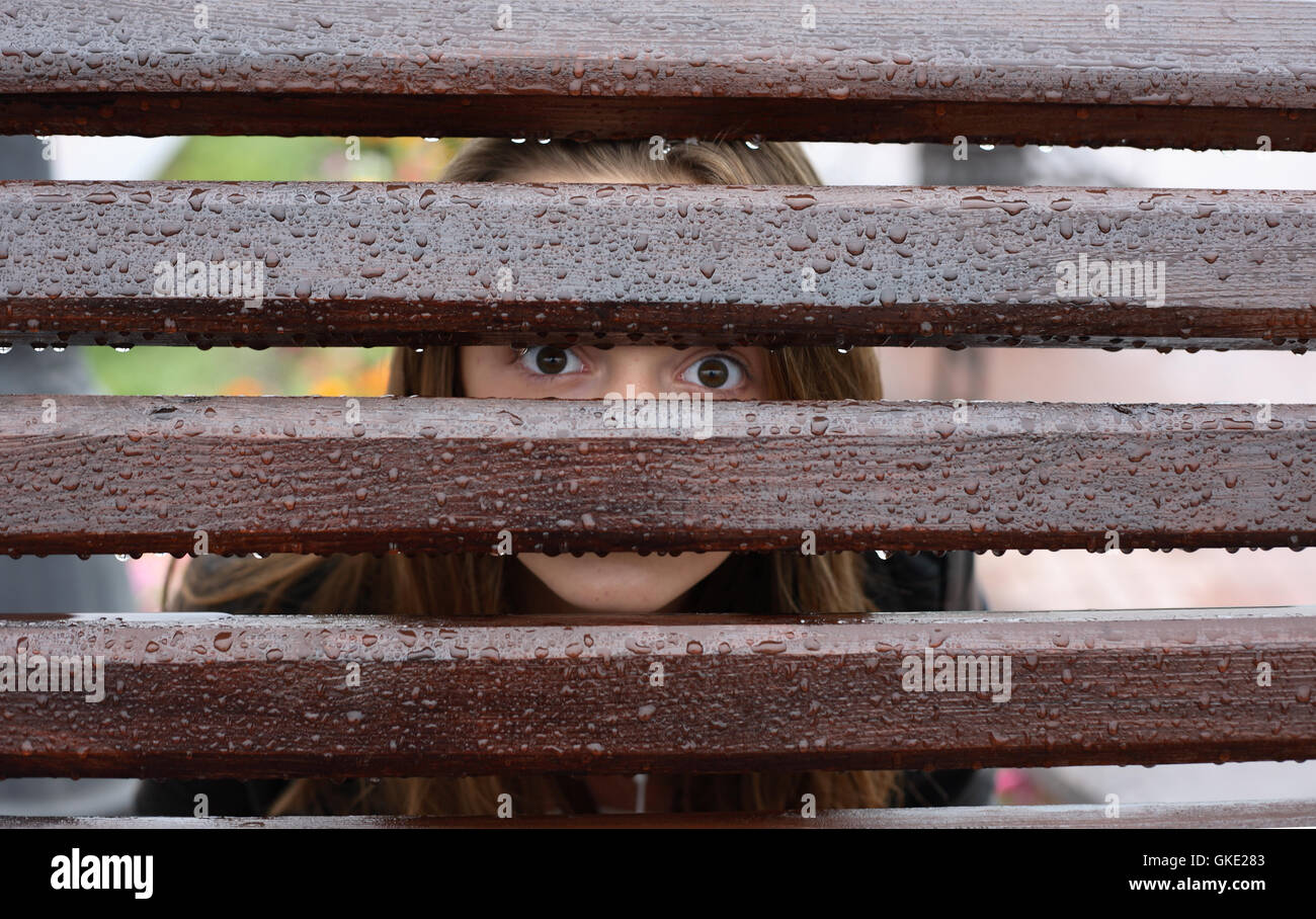 Spying eye hi-res stock photography and images - Alamy