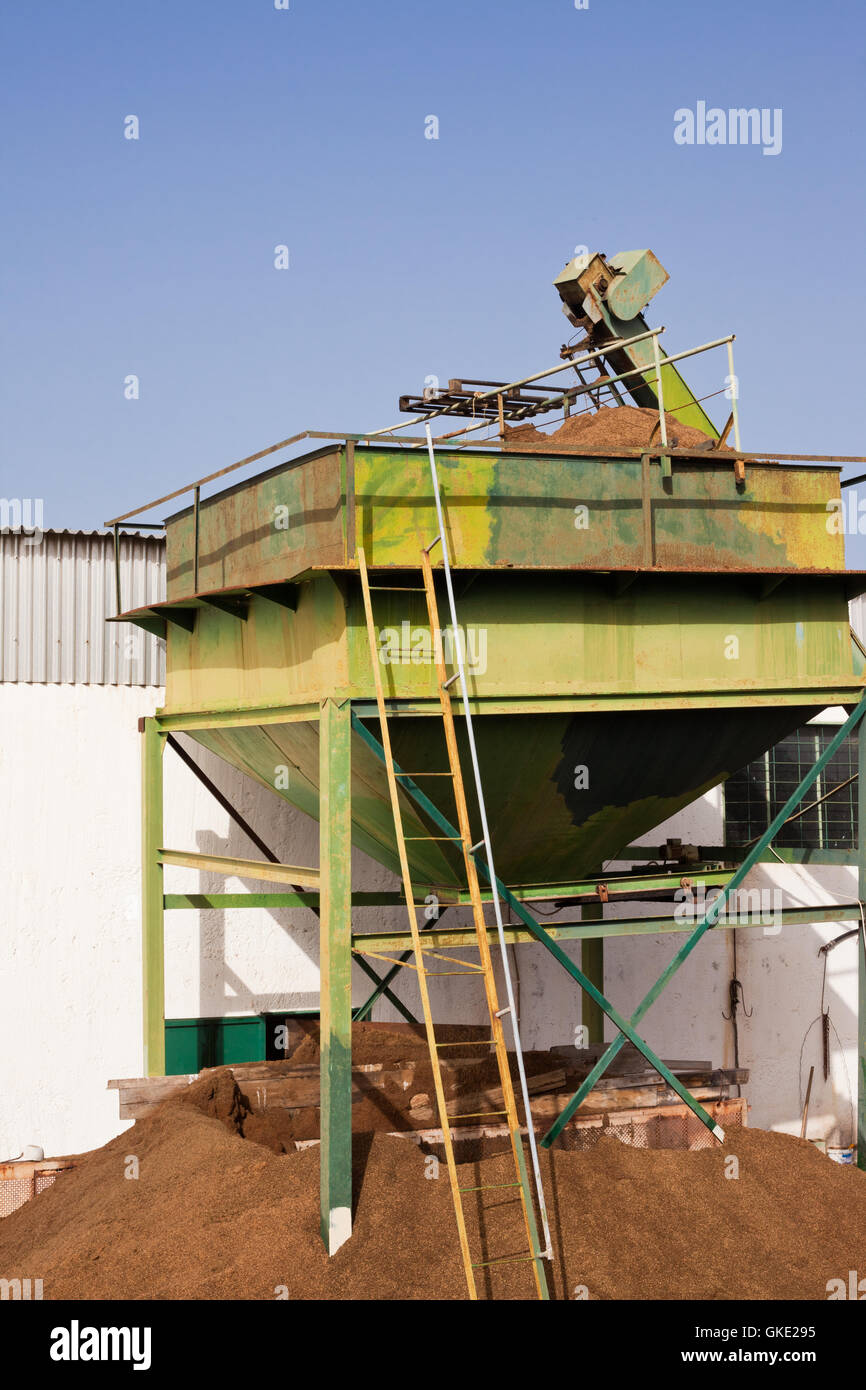 Olive Mill Waste: Orujo Stock Photo - Alamy
