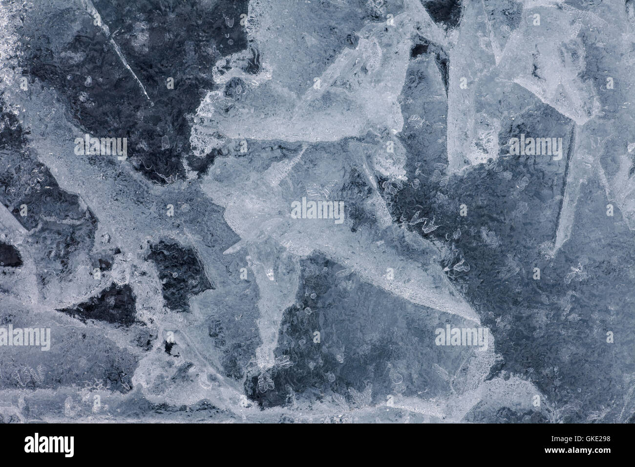 Natural Ice Surface Texture Stock Photo - Alamy
