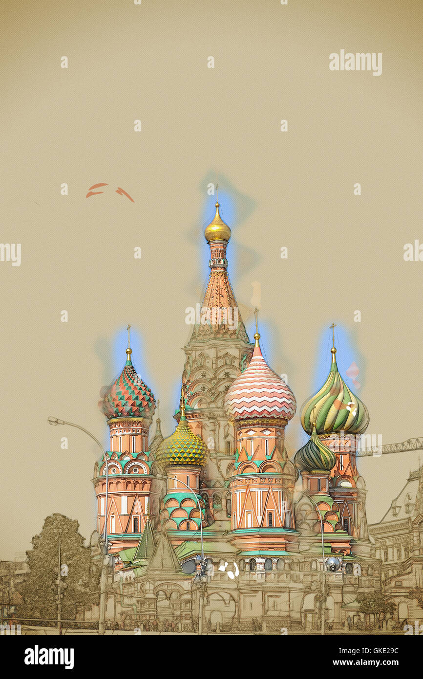 St. Basil church Stock Photo - Alamy