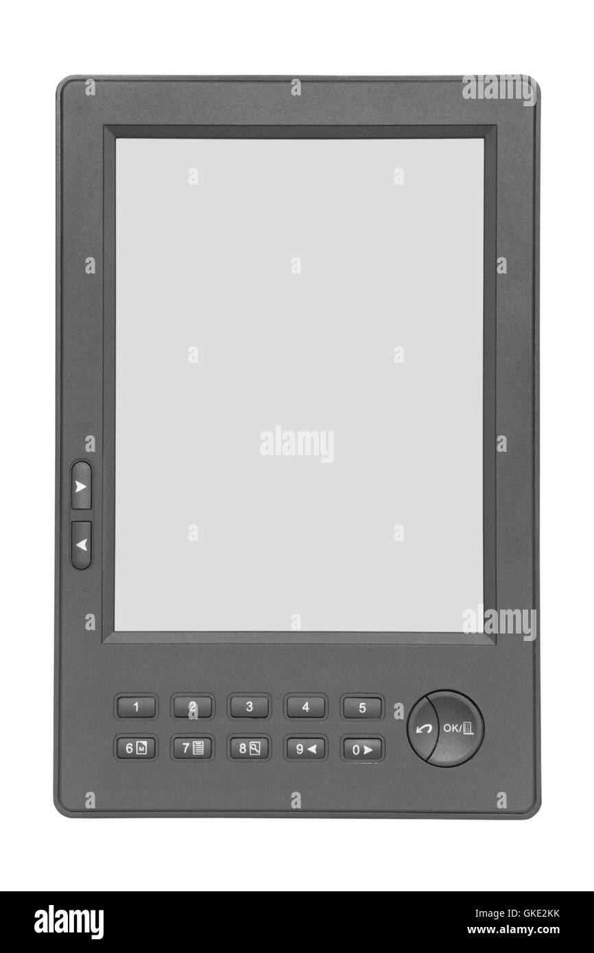 Electronic read book gadget Black and White Stock Photos & Images - Alamy