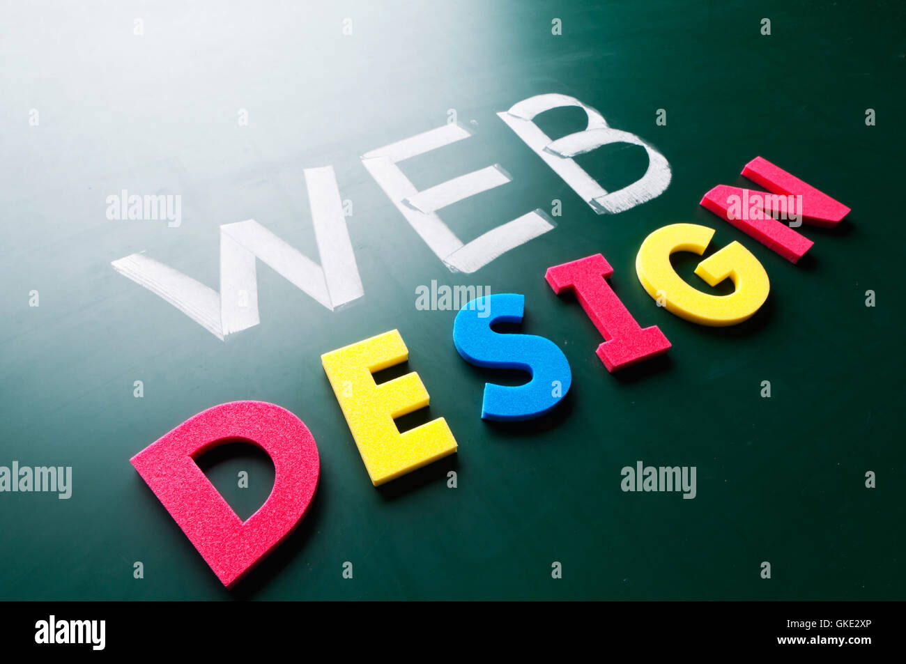 Graphic design concept Stock Photo - Alamy