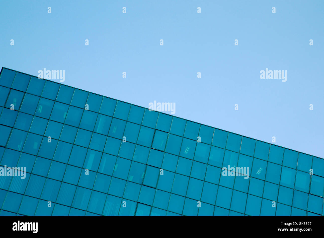 corporate building with office windows Stock Photo - Alamy