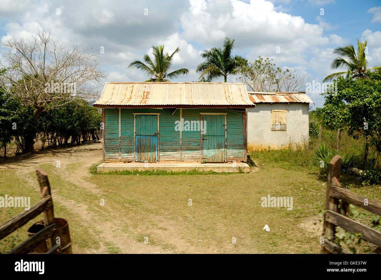 House from Dominican Republic Stock Photo - Alamy