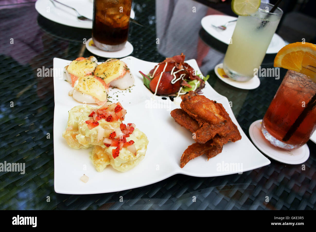 Brunch lunch in luxury restaurant hi-res stock photography and images ...