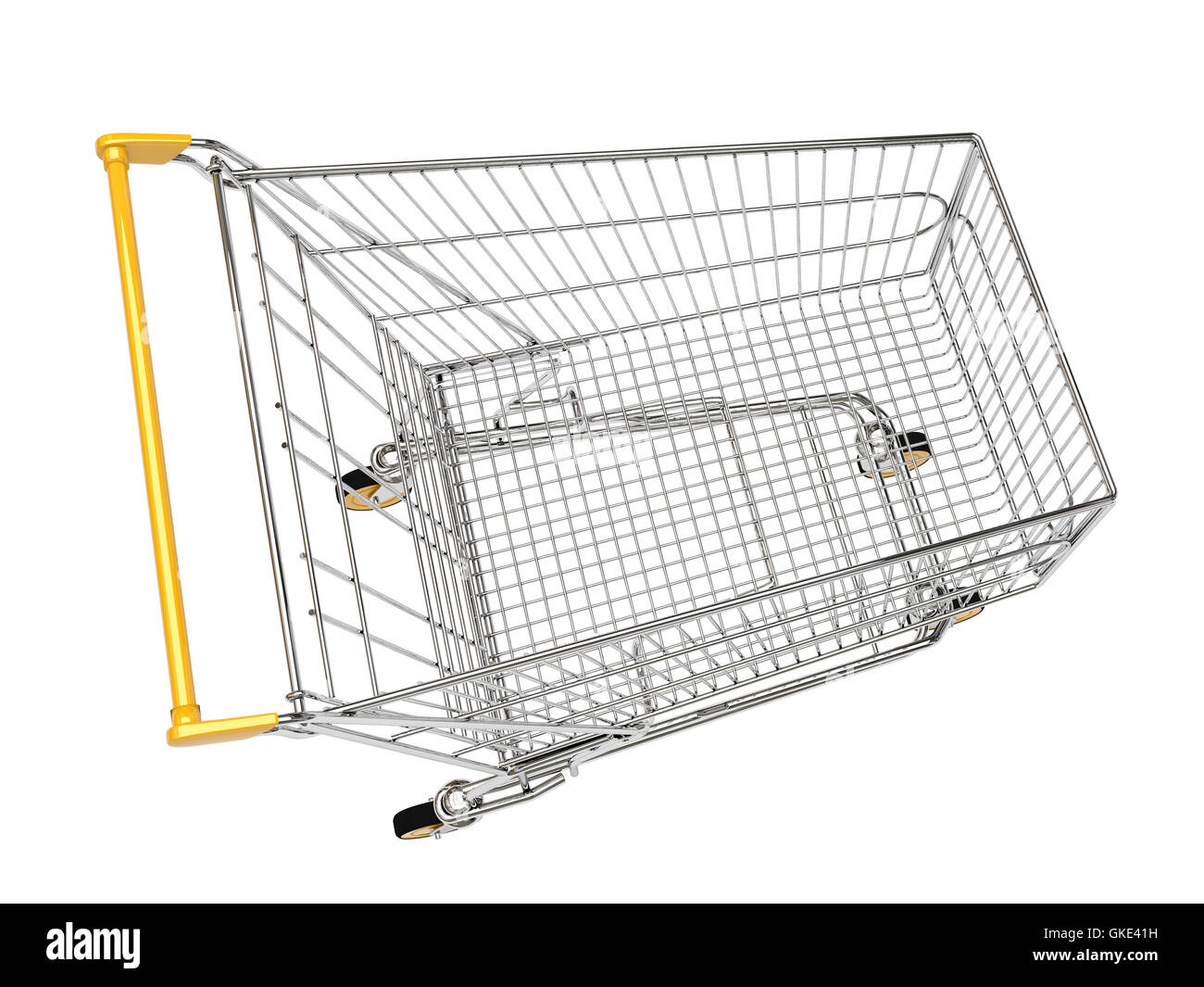 Shopping carts isolated Stock Photo - Alamy