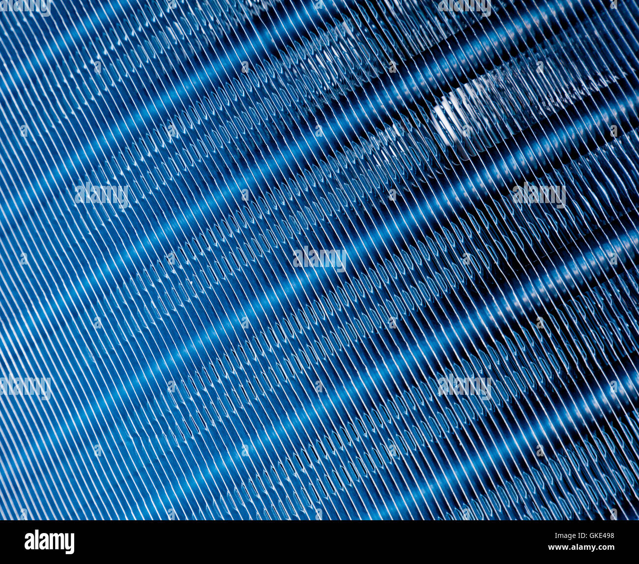 Blue Metal Mesh Stock Photo - Alamy