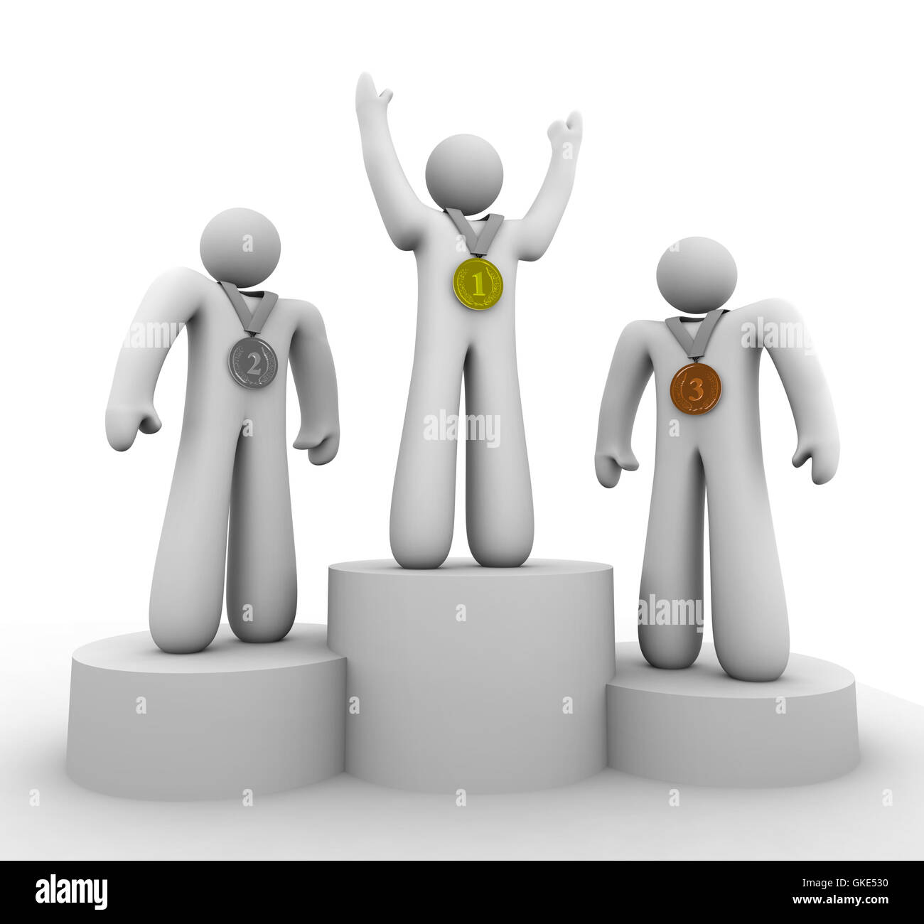 First Second Third Place Stand