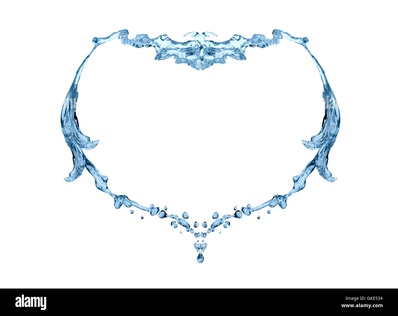 Heart water splash hi-res stock photography and images - Alamy