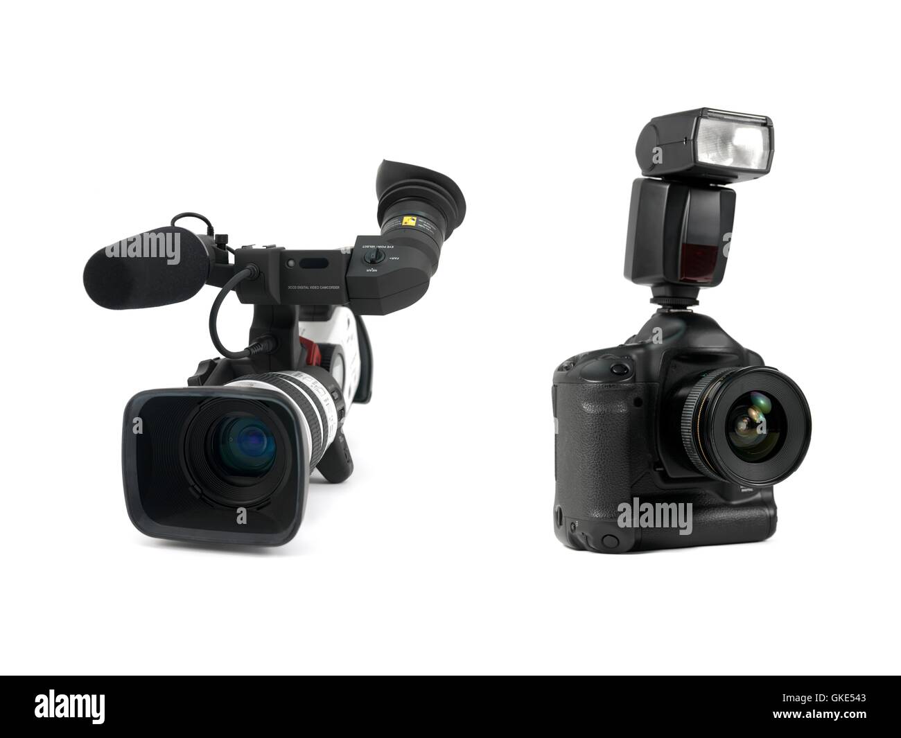 Professional Video Cameras Stock Photo - Alamy