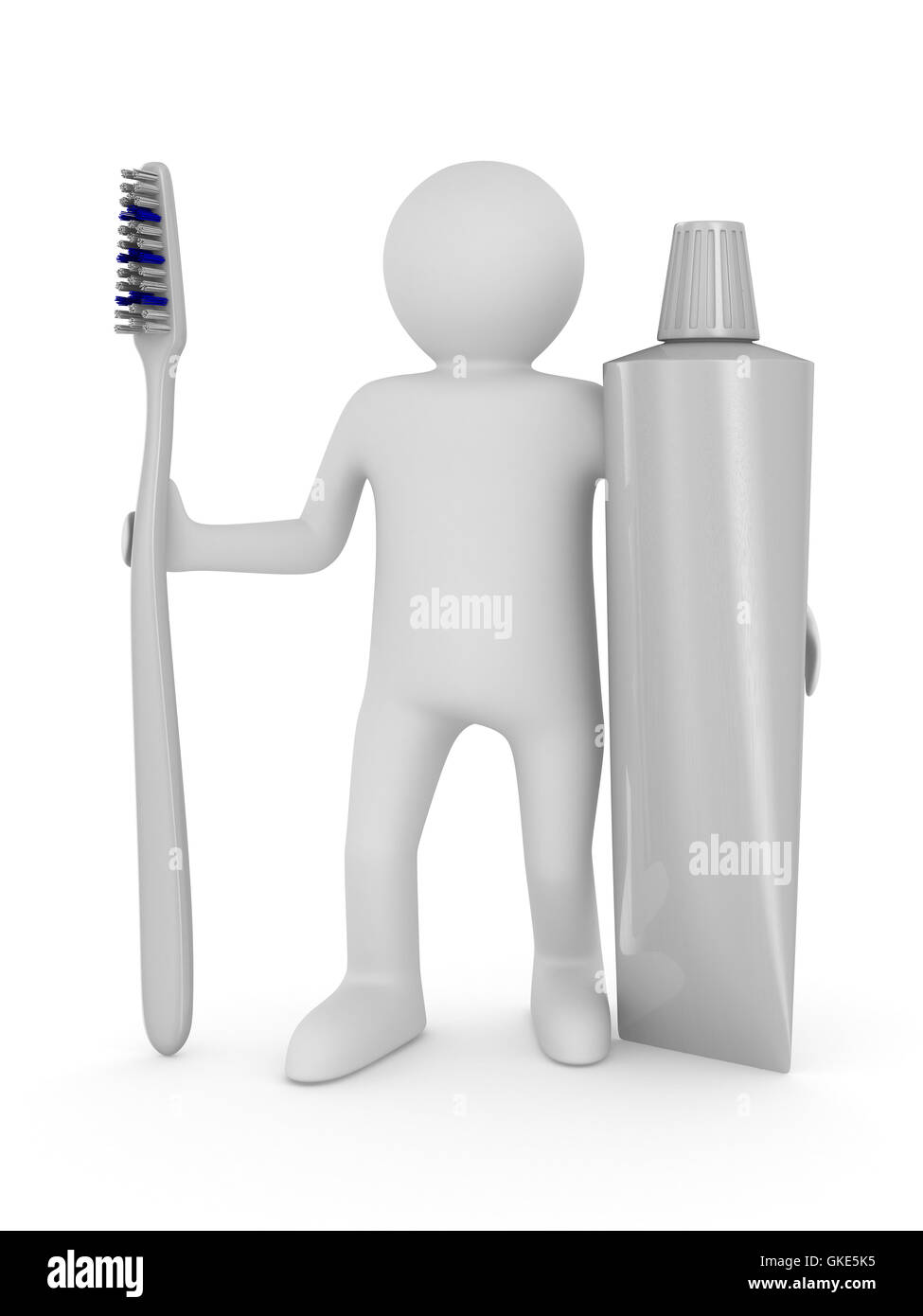 Toothpaste 3d hi-res stock photography and images - Alamy