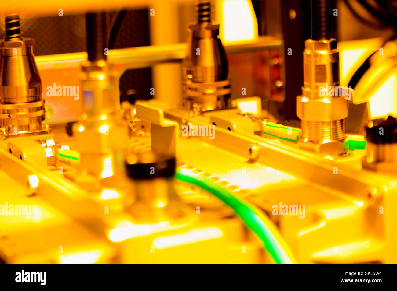 Data center servers orange hi-res stock photography and images - Alamy