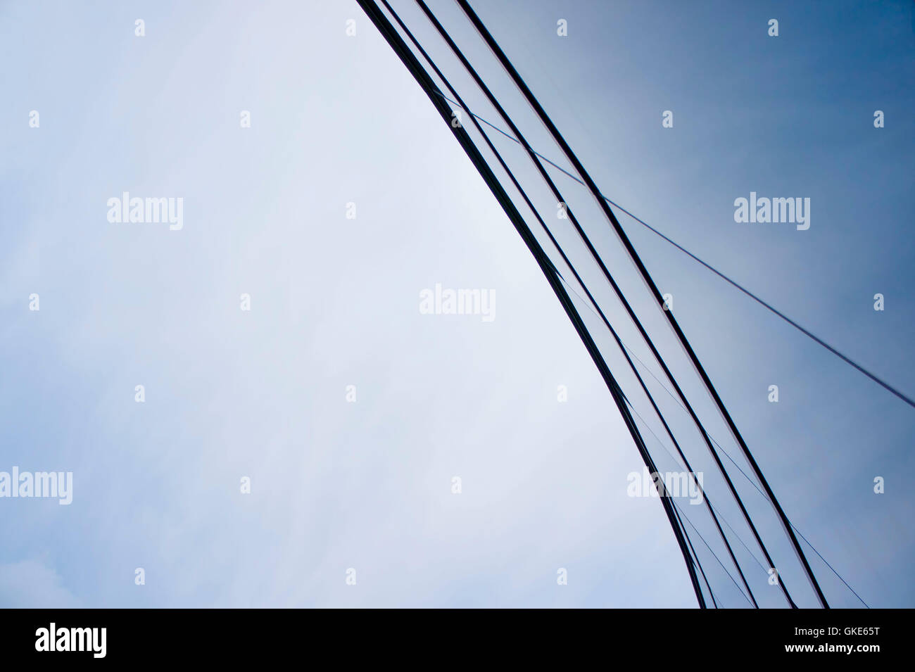 Arc glass structure Stock Photo - Alamy
