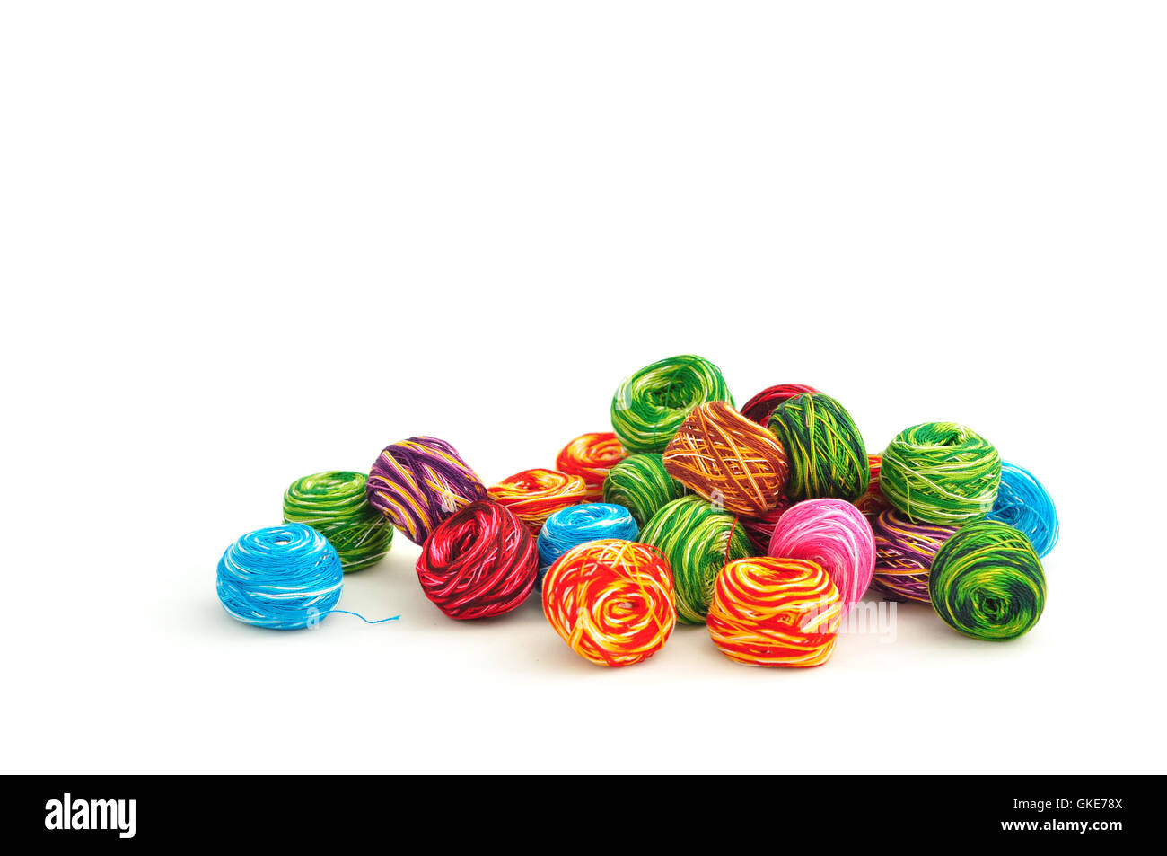 balls of thread Stock Photo - Alamy