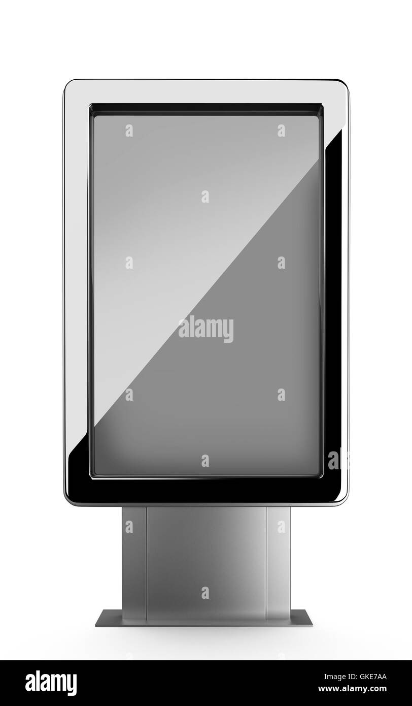 Stand for advertisement Stock Photo - Alamy