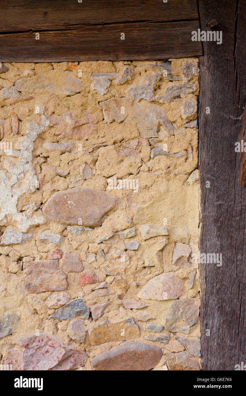 Historic Half-Timbered Wall Detail Stock Photo - Alamy