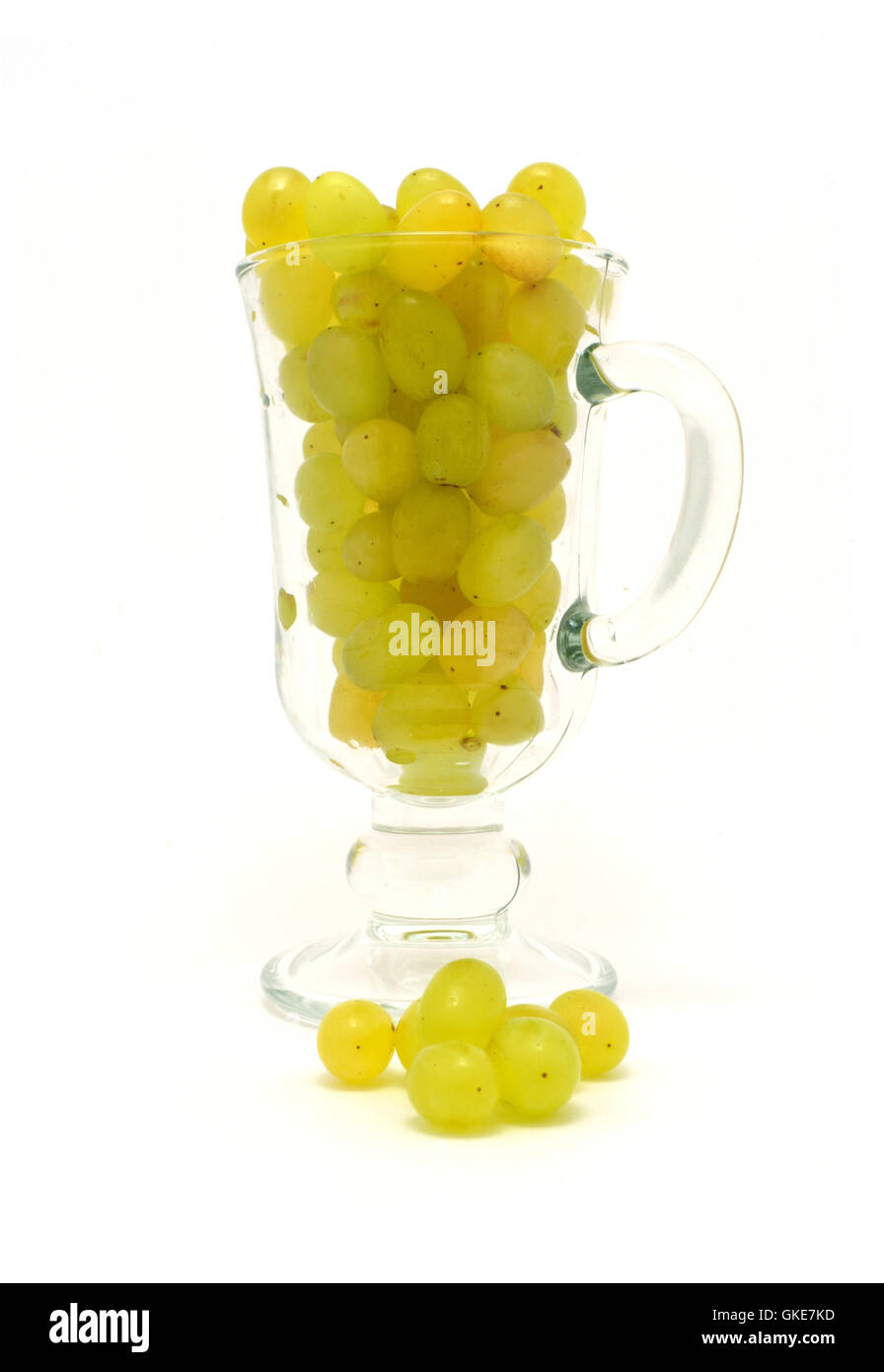 Cup of grapes Stock Photo - Alamy