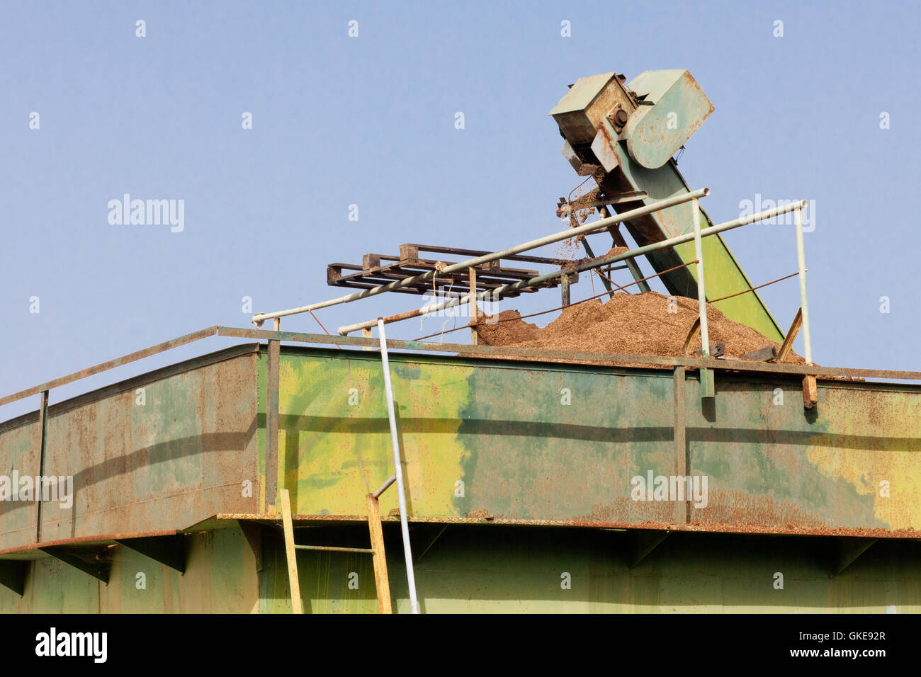 Olive Mill Waste: Orujo Stock Photo - Alamy