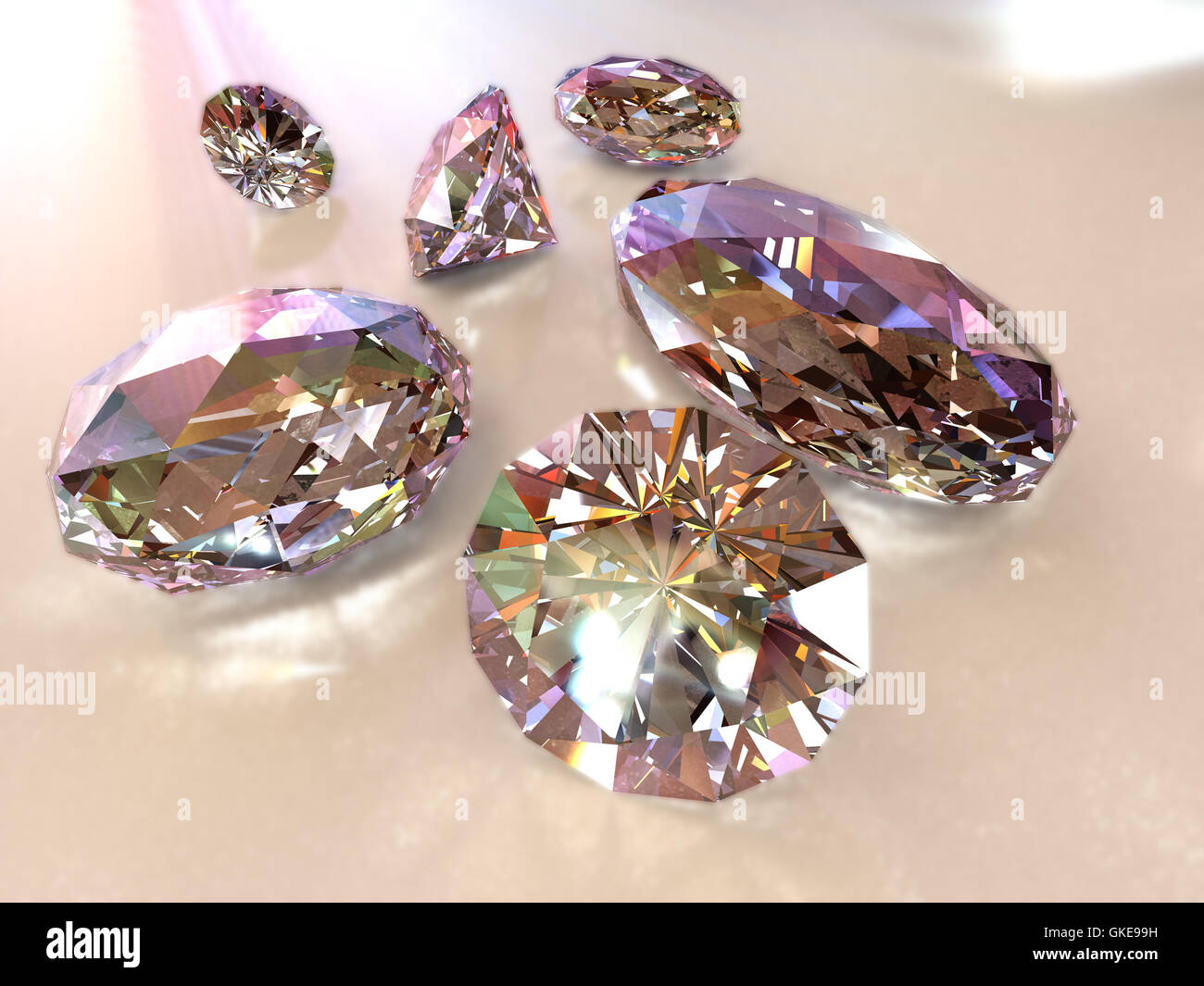 diamonds - path included Stock Photo - Alamy