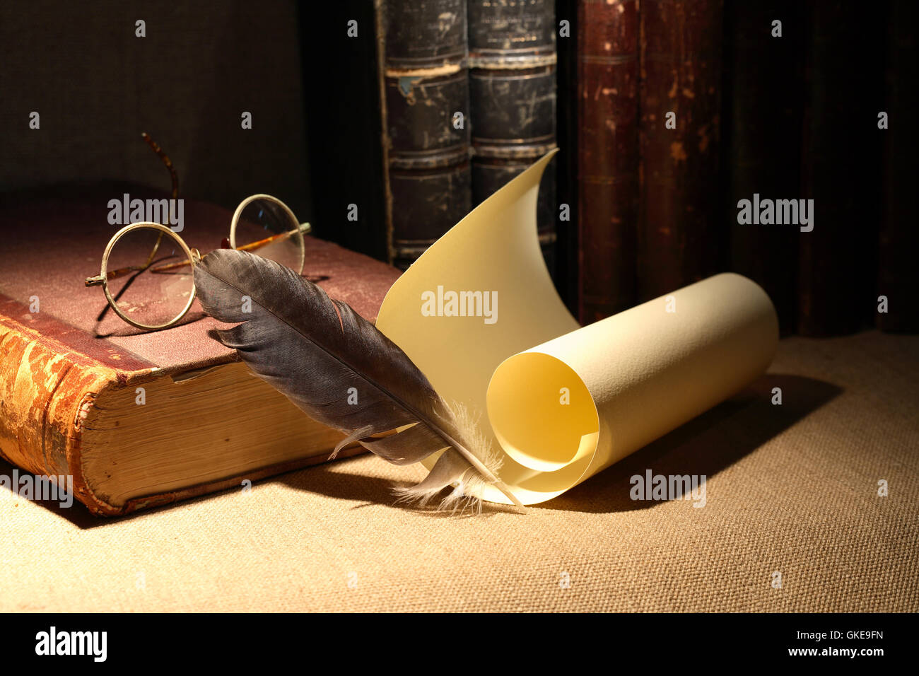 Vintage library hi-res stock photography and images - Alamy