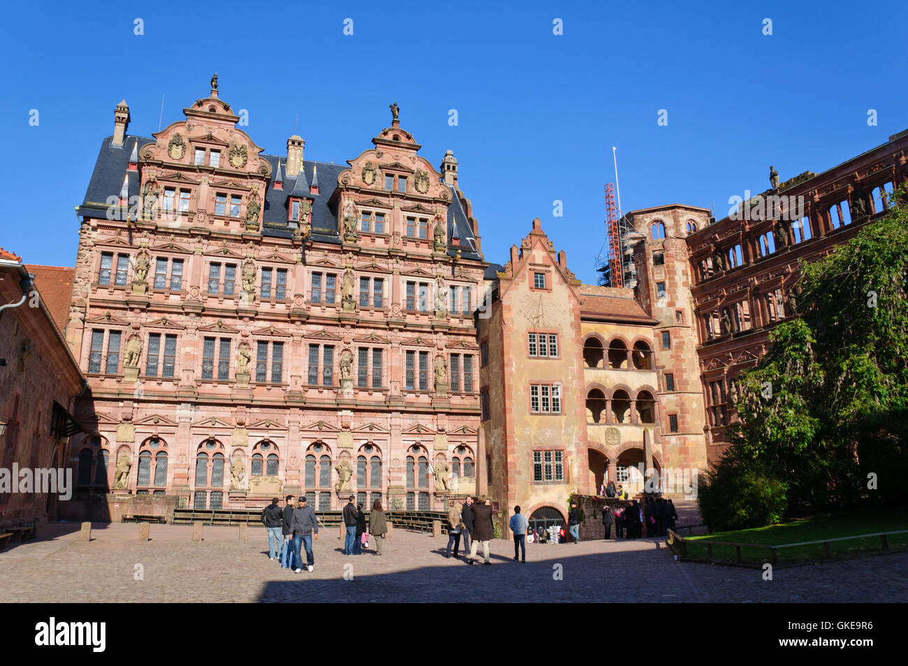 Heidelberg Castle in Germany Stock Photo - Alamy