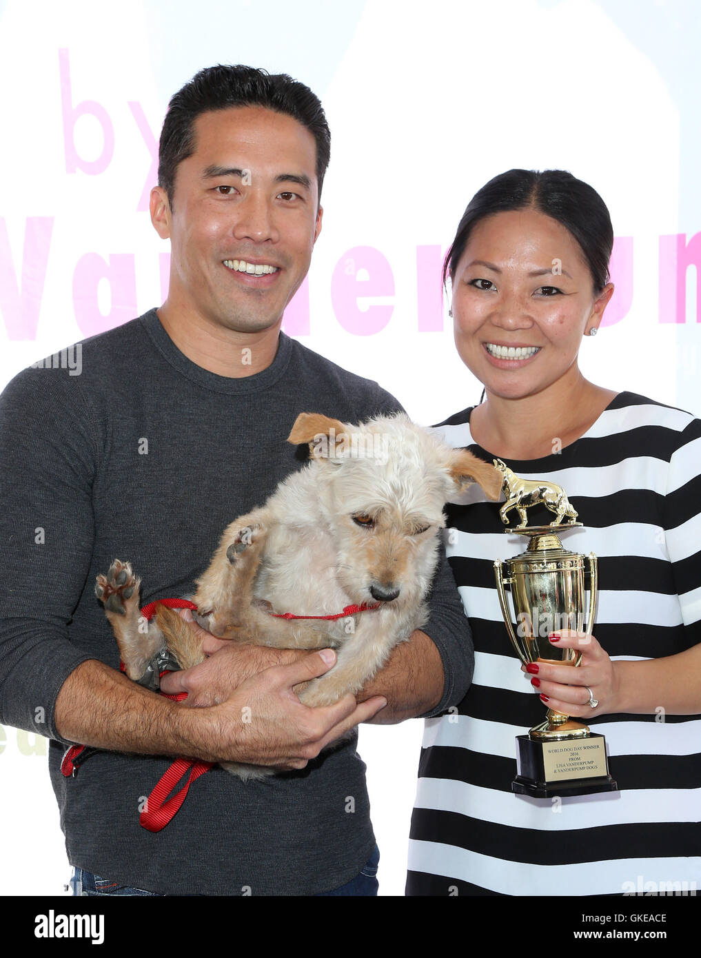 2016 World Dog Day Featuring: Marc Ching, Linda Ching Where: Hollywood ...
