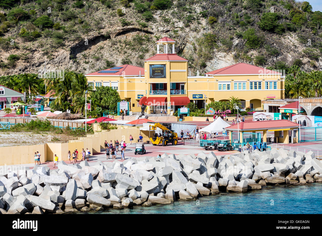 Port of st maarten hi-res stock photography and images - Alamy