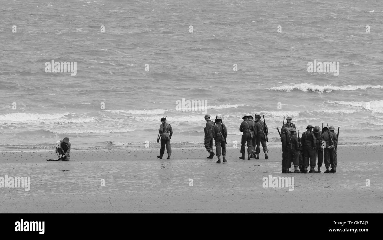 Filming takes place on the Christopher Nolan directed war movie ...
