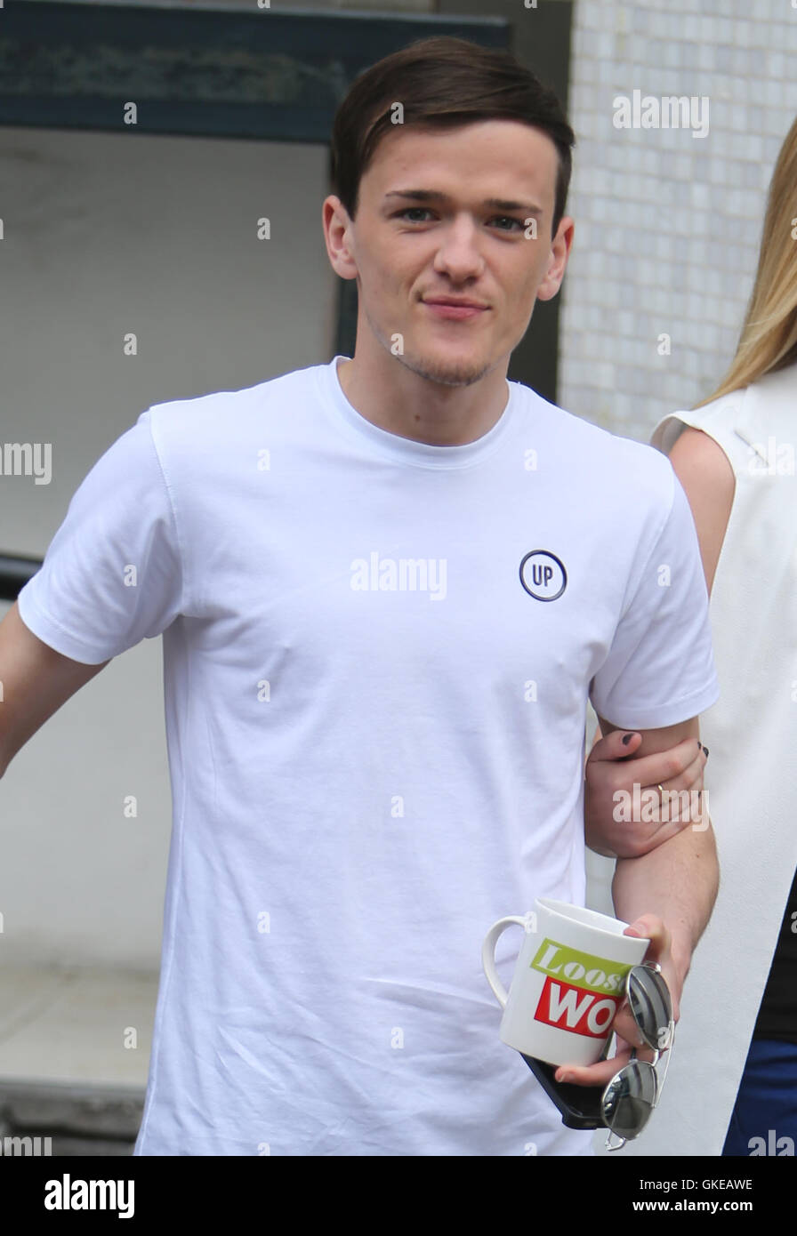 George Sampson outside ITV Studios Featuring: George Sampson Where ...
